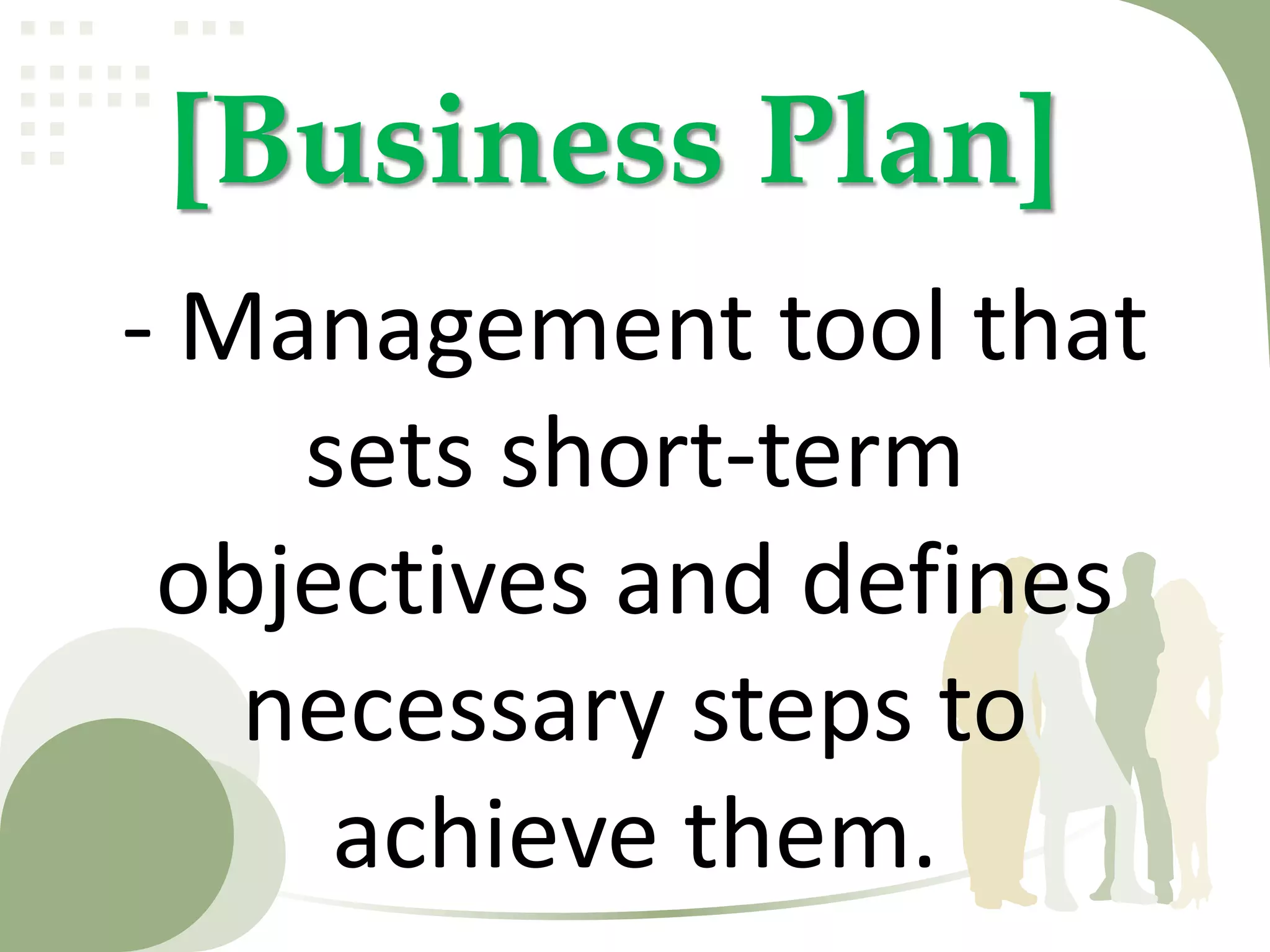 Business Planning (Basics) | PPTX