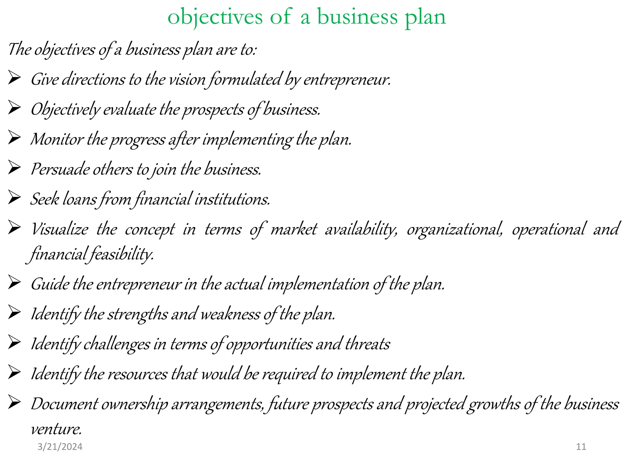 Entrepreneurship: Business planning Chapter Two | PPTX