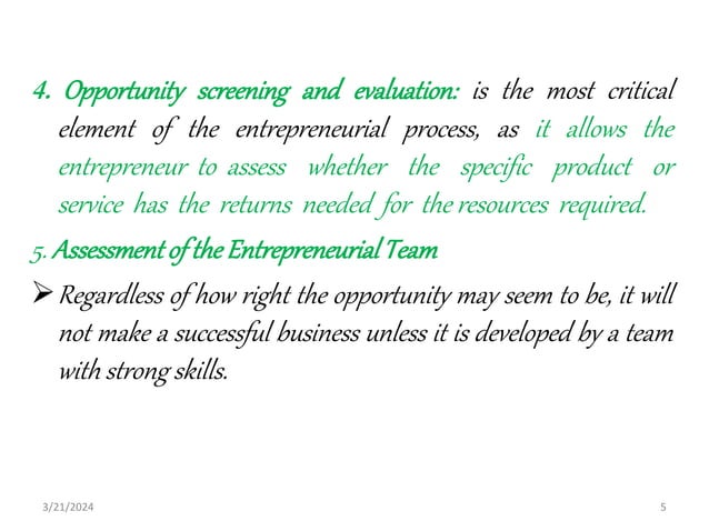 Entrepreneurship: Business planning Chapter Two | PPTX | Startups ...