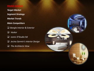 Business planning interior designing | PPTX