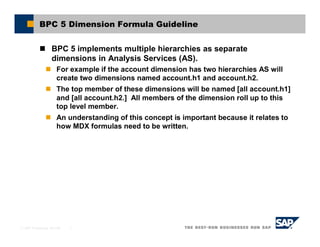 Business planning and consolidation 5.x%3a logic explained%2c part 1 | PDF
