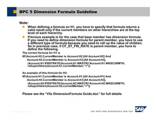 Business planning and consolidation 5.x%3a logic explained%2c part 1 | PDF