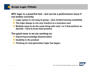 Business planning and consolidation 5.x%3a logic explained%2c part 1 | PDF