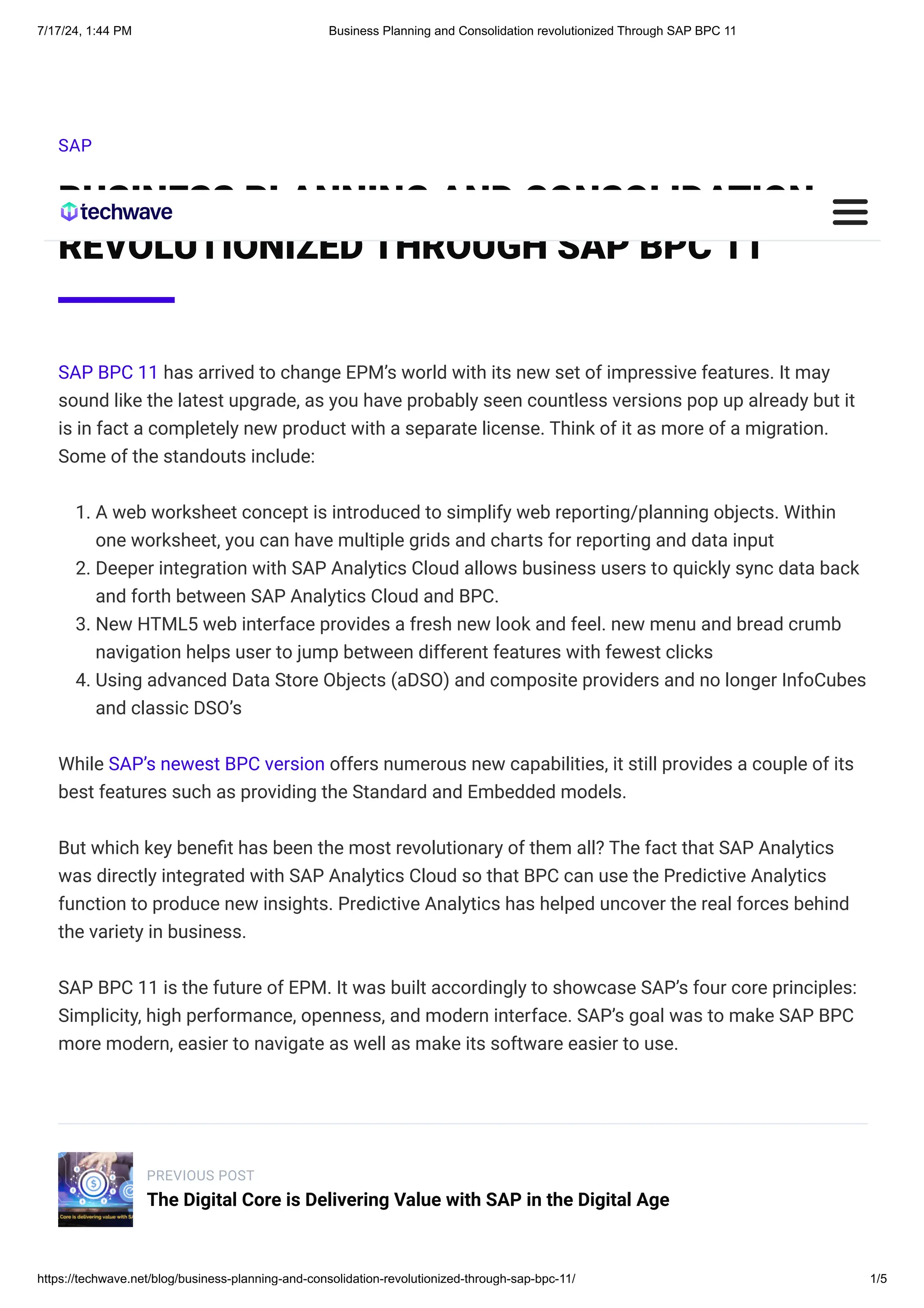 Business Planning and Consolidation revolutionized Through SAP BPC 11.pdf