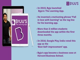 Journey Of Byju's: The Learning App | PPTX
