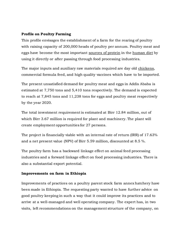 Business plan of_poultry_farm | DOCX