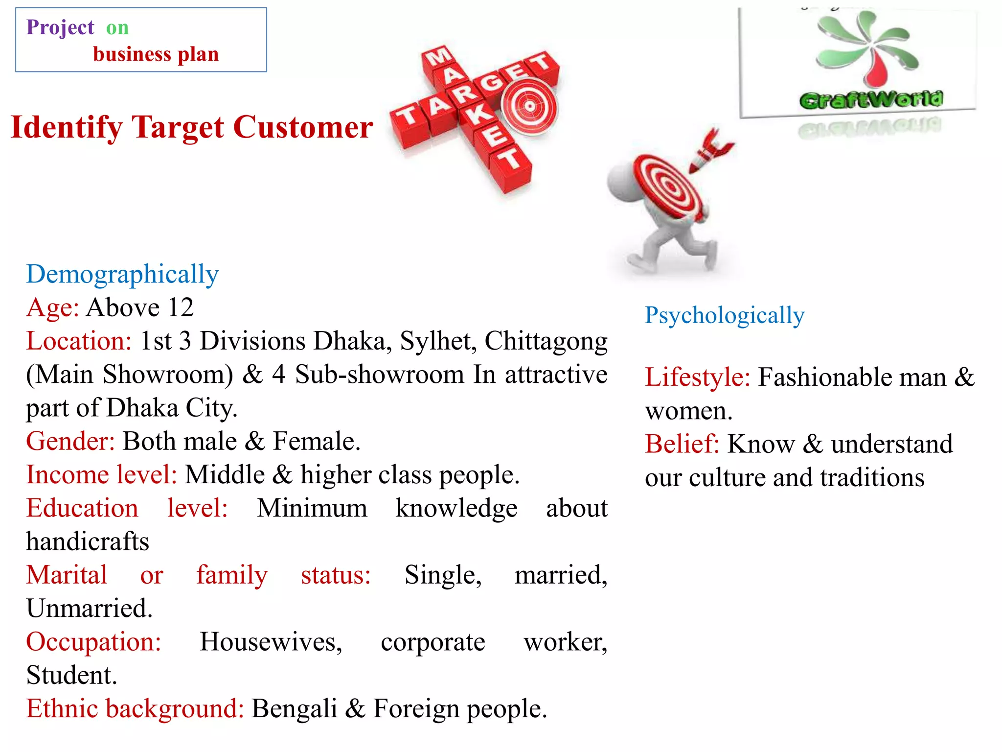 Business plan on handicraft | PPTX
