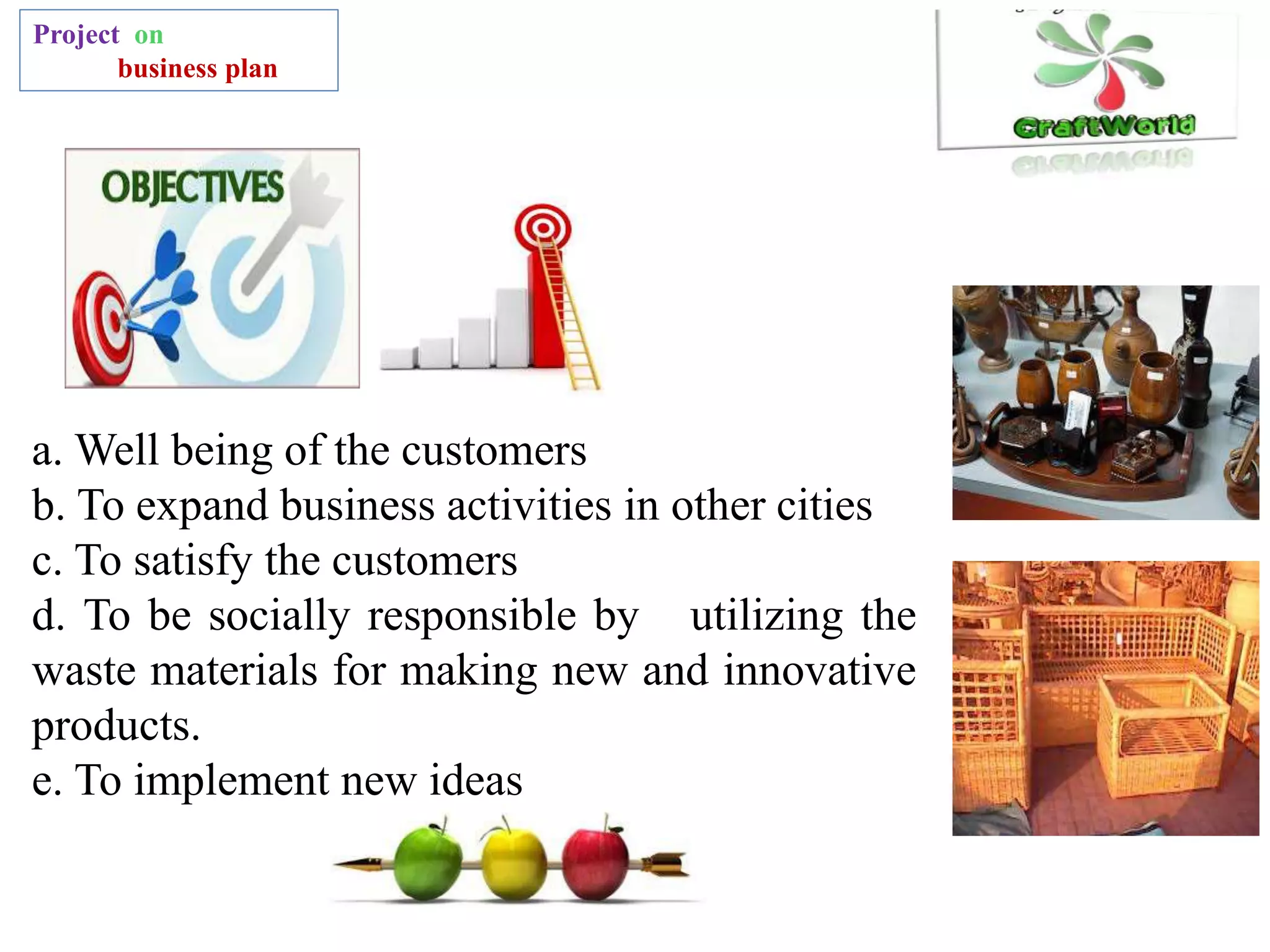 Business plan on handicraft | PPTX