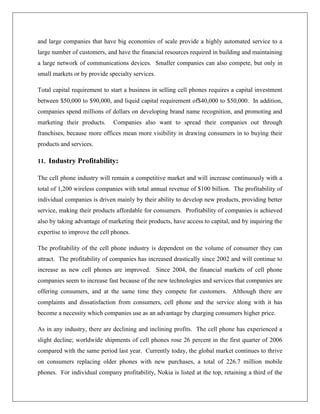 Business plan on mobile store by ROAR group | DOCX