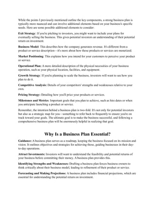 Complete Business Plan Guide | PDF | Business Accounting & Finance ...