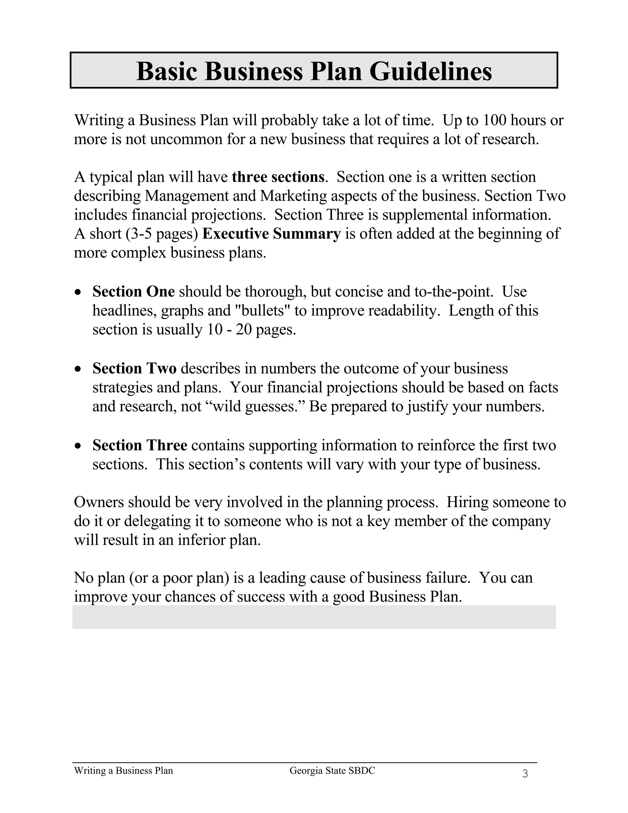 Business plan outline | PDF