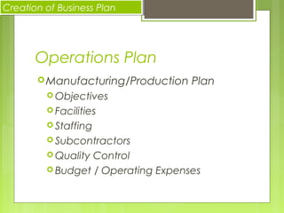 Business plan outline f 1-8-04 | PPT