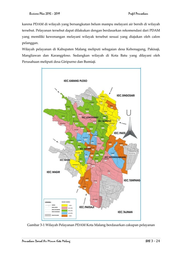 Business plan pdam_kota_malang_2015 | PDF