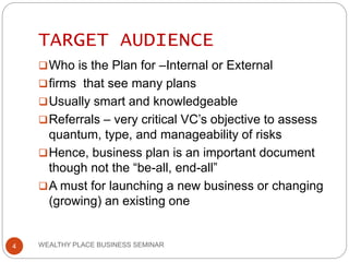 Business plan preparation specific guidelines | PPTX