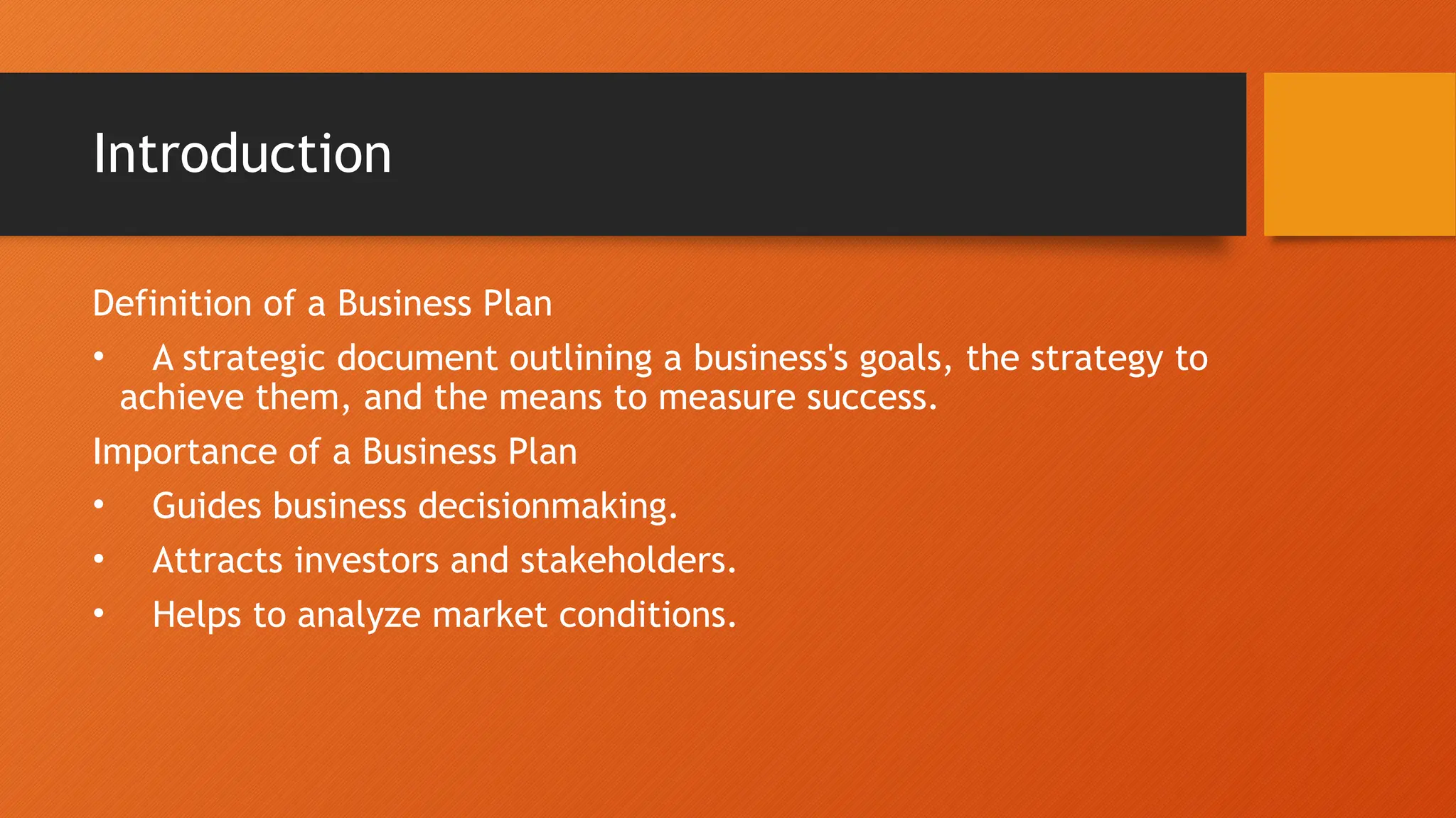 BUSINESS PLAN PROPOSAL DETAILS AND COMPONENTS | PPTX