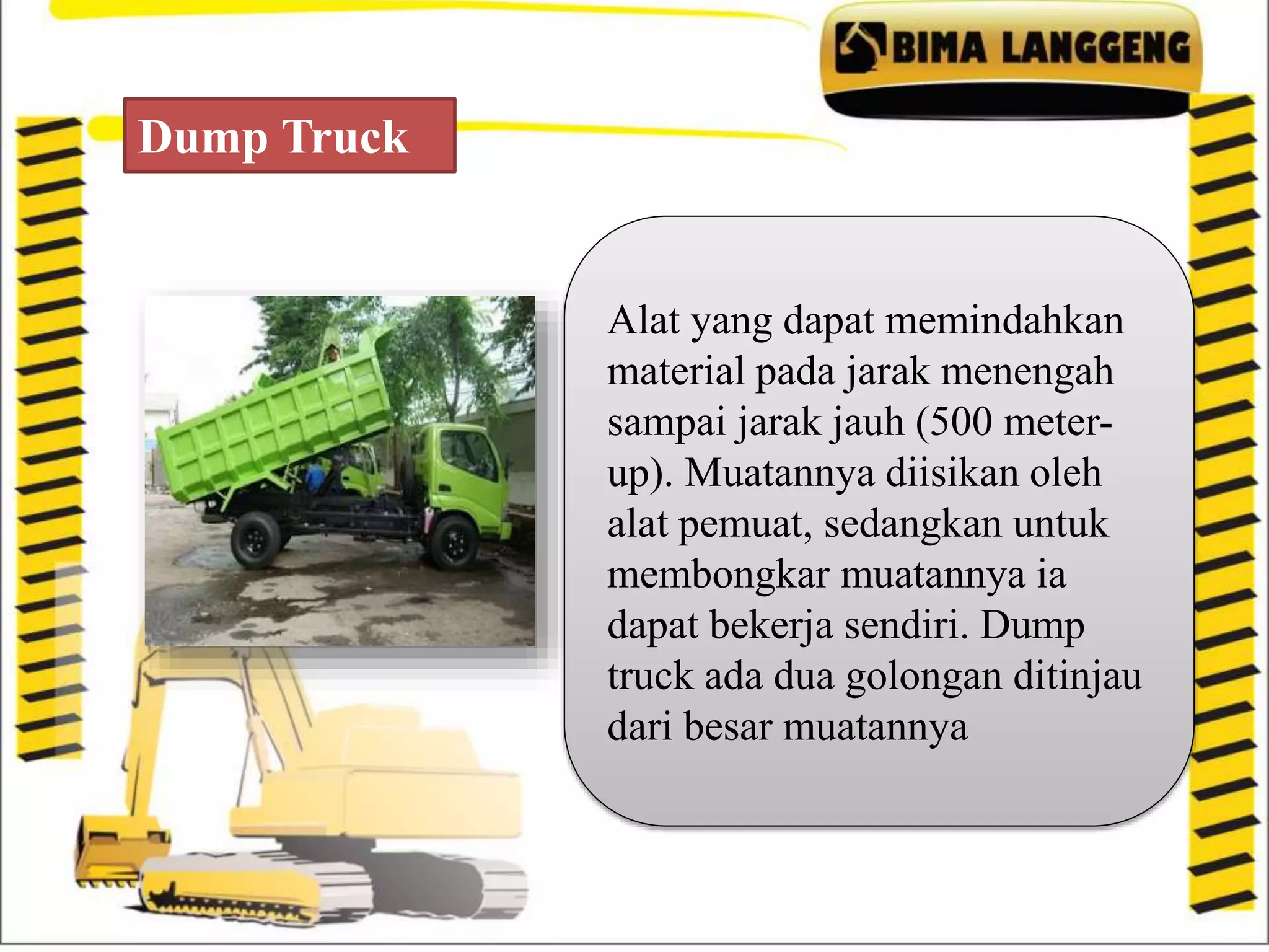Business plan rental alat berat bima langgeng | PPTX