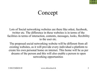Business plan: social networking website | PPT