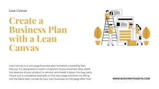 Business plan template | PPTX