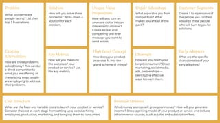 Business plan template | PPTX