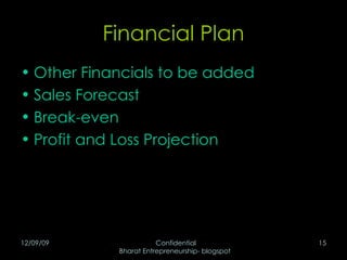 Business Plan Template Blog | PPT | Business | Business and Finance