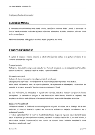 Business plan template - The Qube | PDF