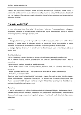 Business plan template - The Qube | PDF