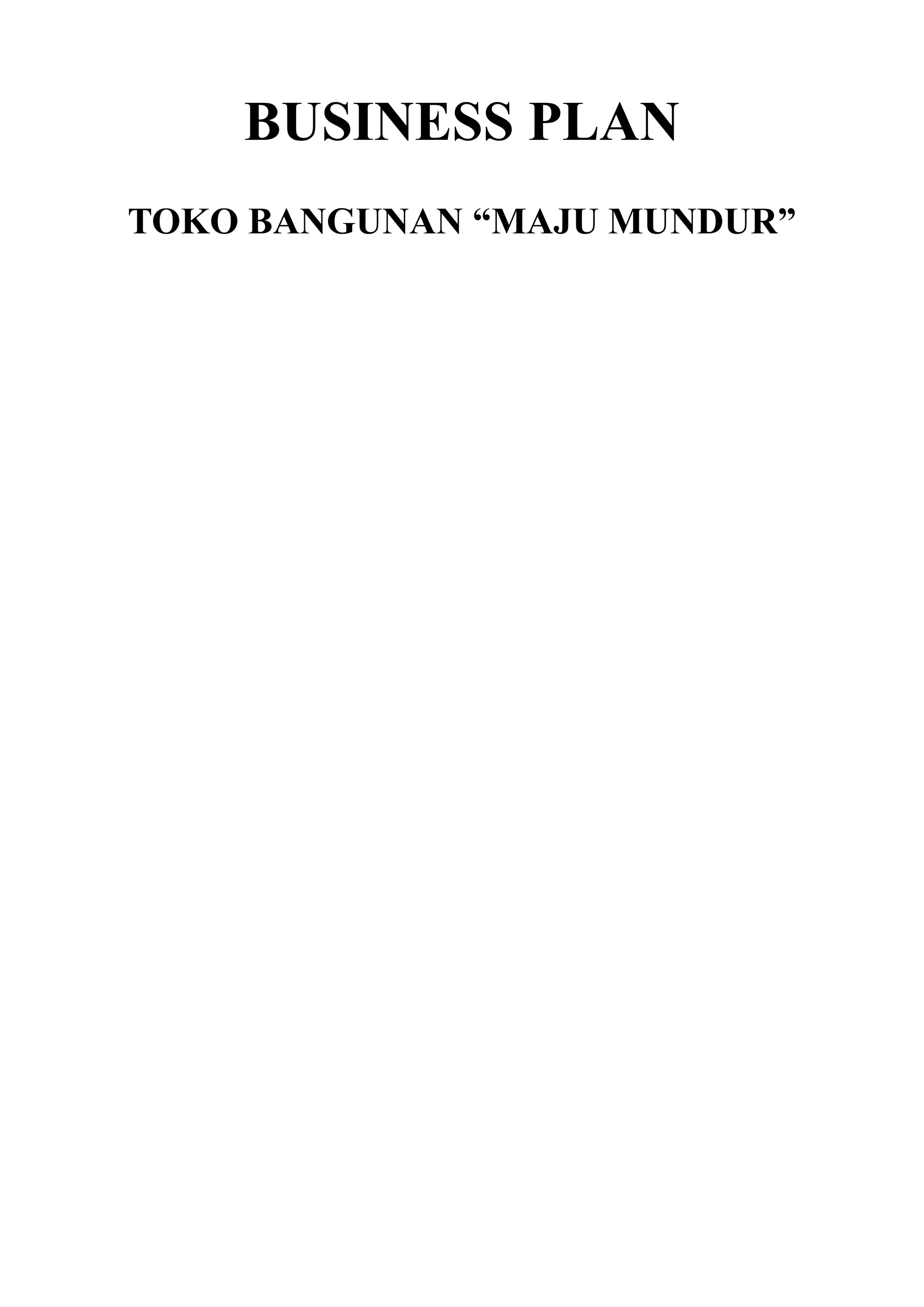 Business Plan Toko Bangunan.doc