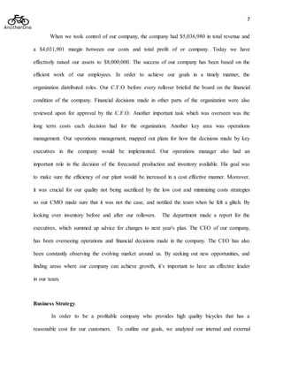 Business Plan for MikesBikes | DOCX