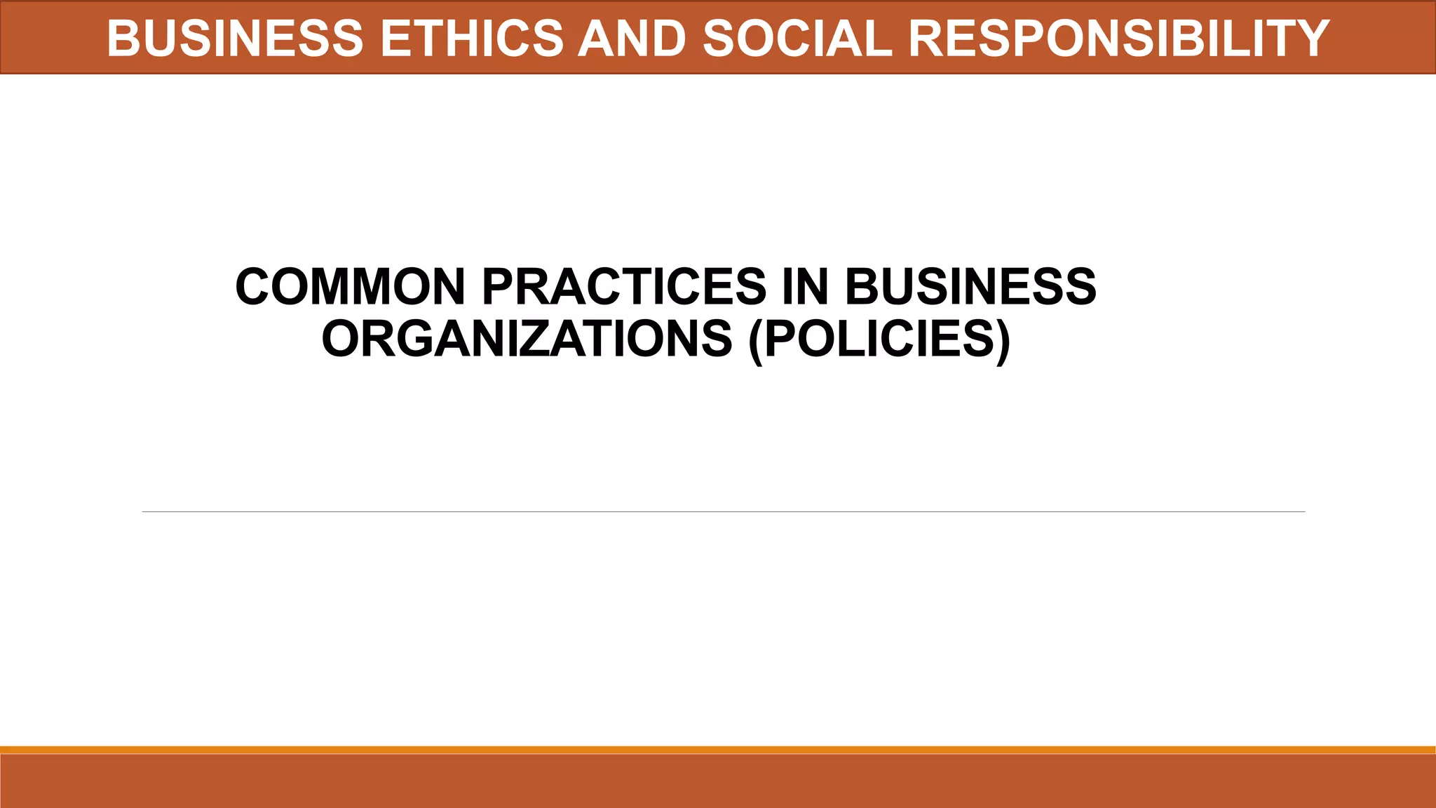 Business policy | PPTX