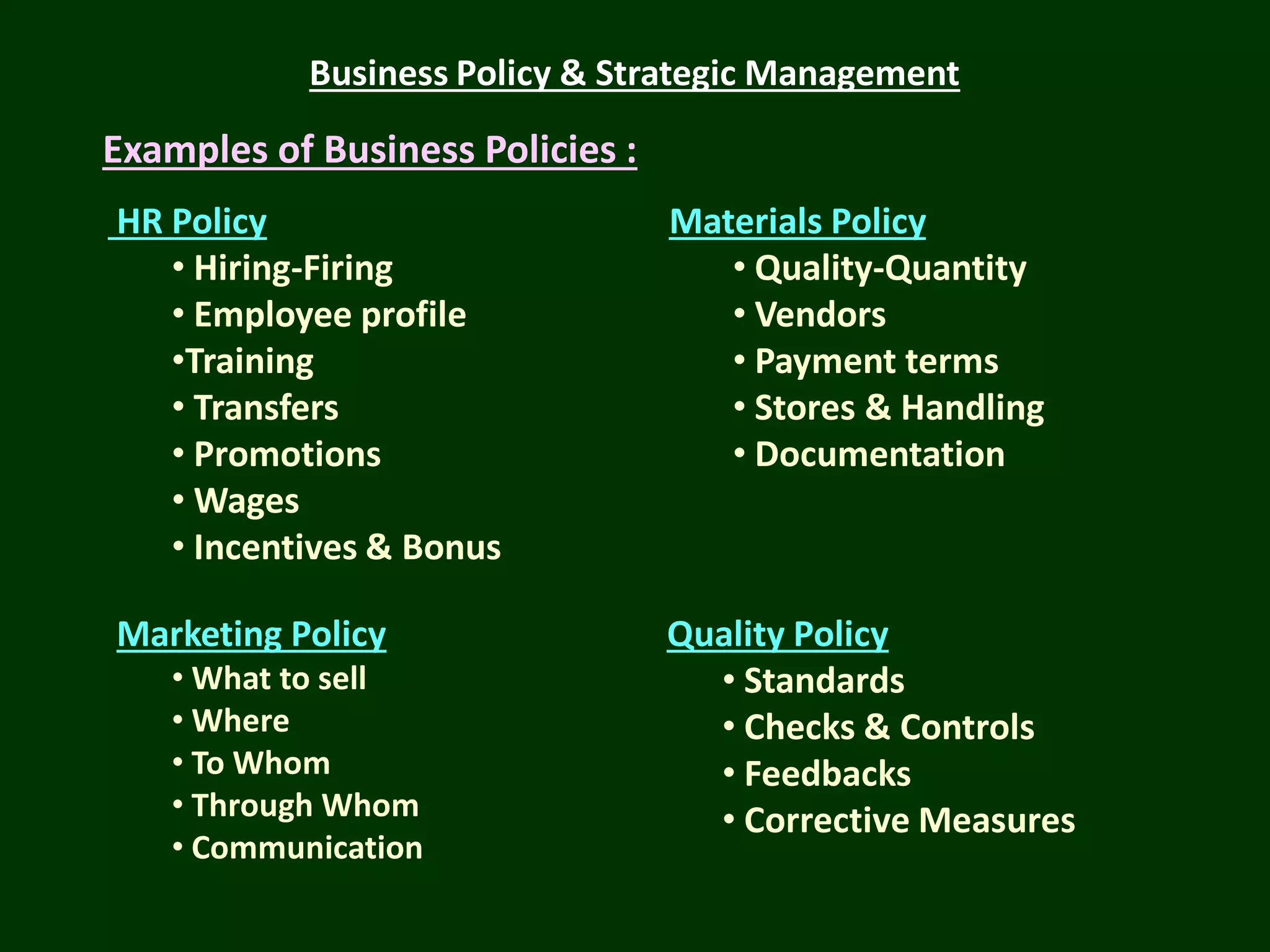 strategicmanagement | PDF