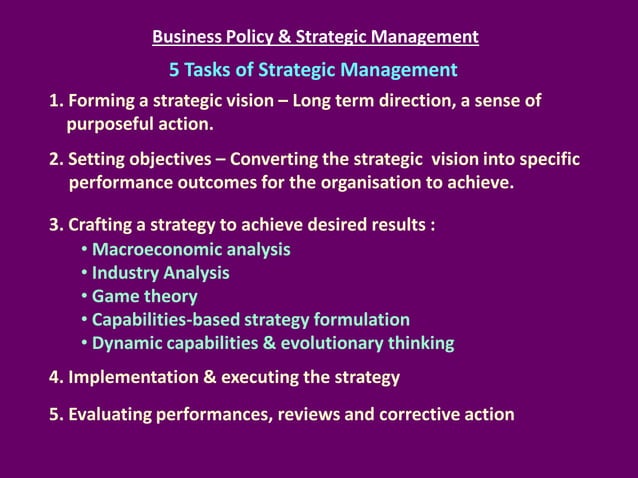 Business policy & strategic management | PDF | Green Solutions | Business
