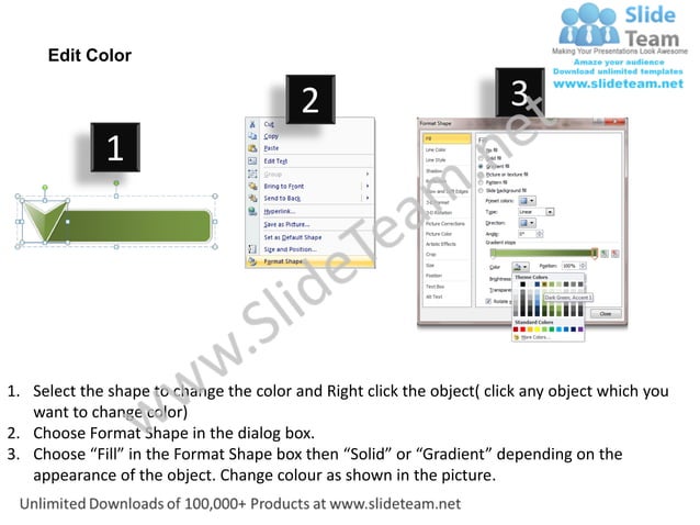 Business power point templates arrow bullet points and blocks of text ...