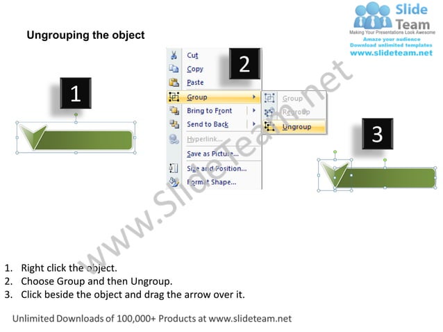 Business power point templates arrow bullet points and blocks of text ...