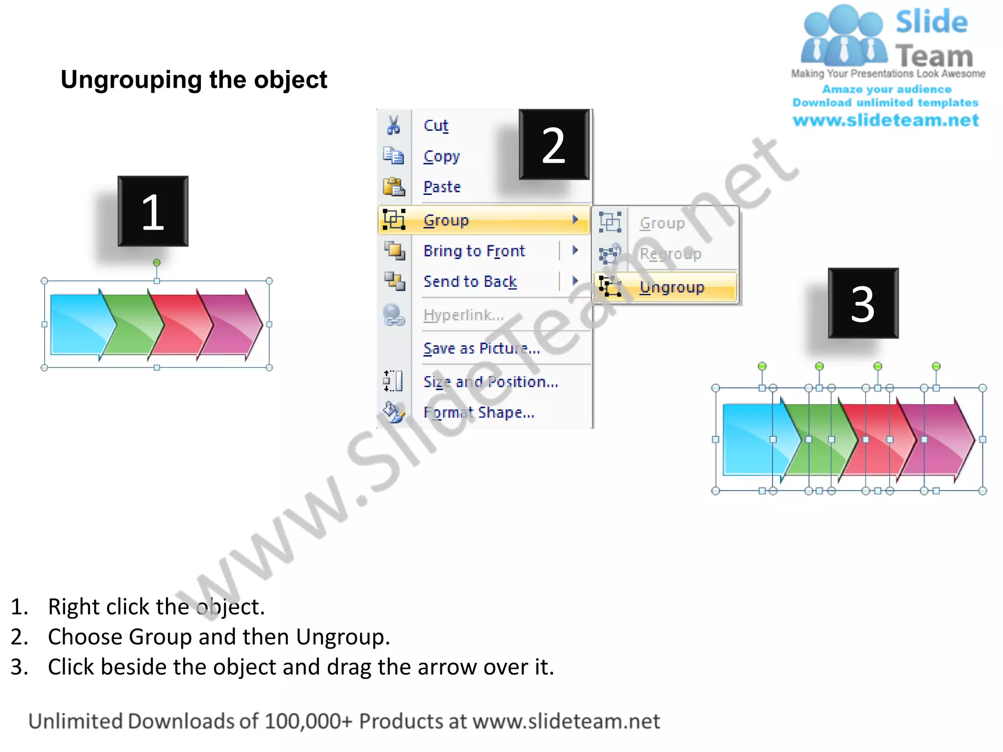 Business power point templates arrow process sequence steps diagram ...