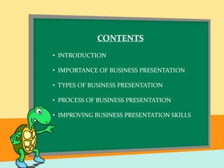 Business presentation | PPTX