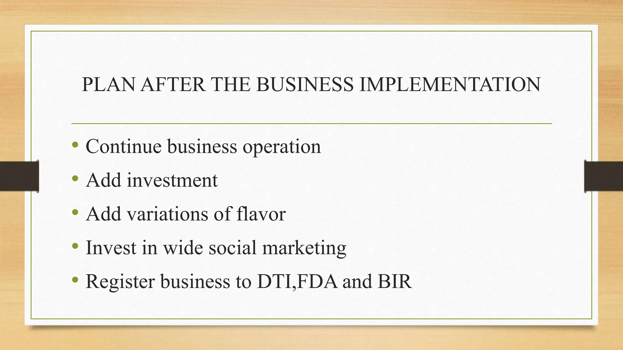 business plan implementation presentation .pptx