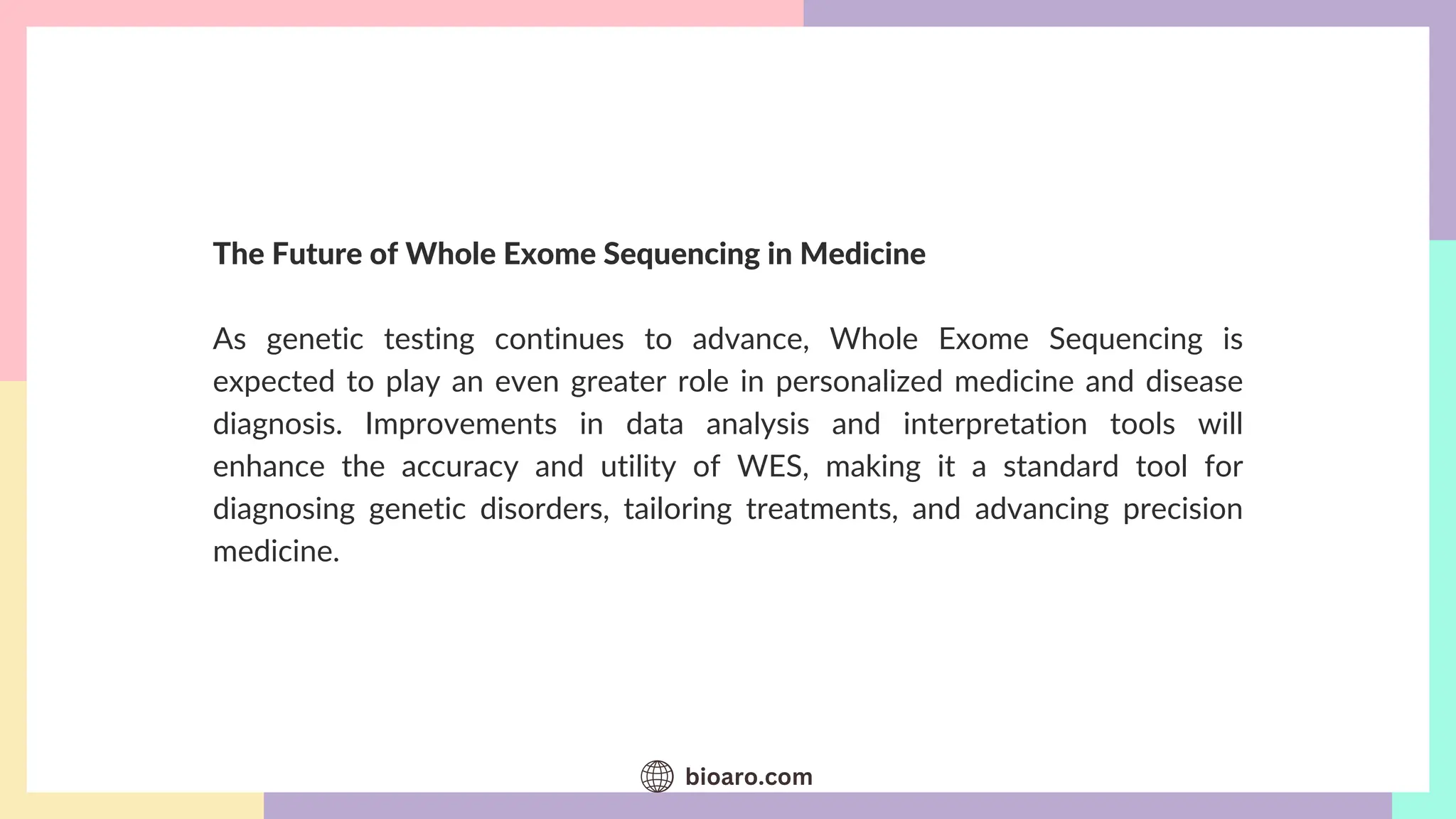 Understanding Whole Exome Sequencing for Disease Diagnosis | PPT