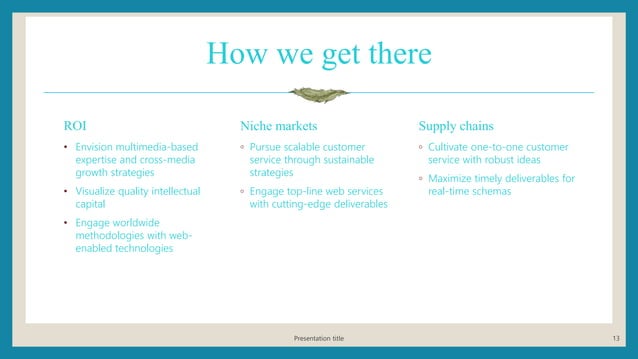 Business Presentation Blue Theme Pptx