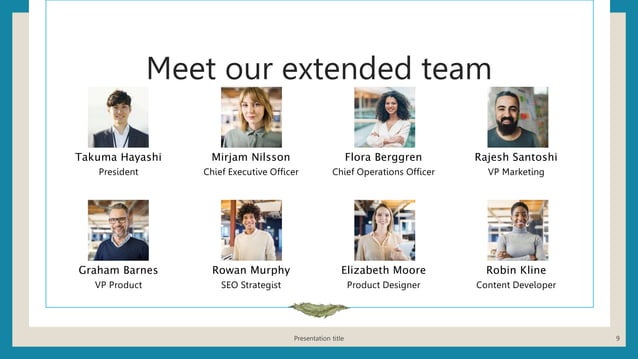 Business Presentation Blue Theme Pptx