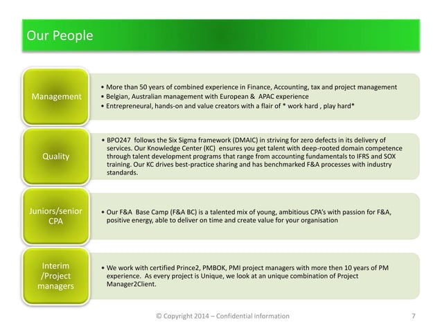 Business presentation bpo services | PPT