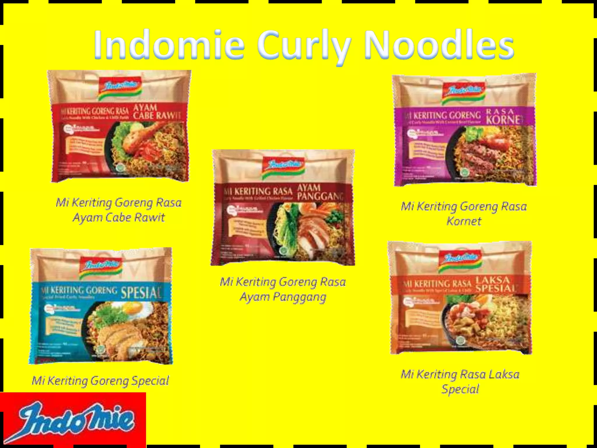 Business Presentation Of Indomie In English | PPTX