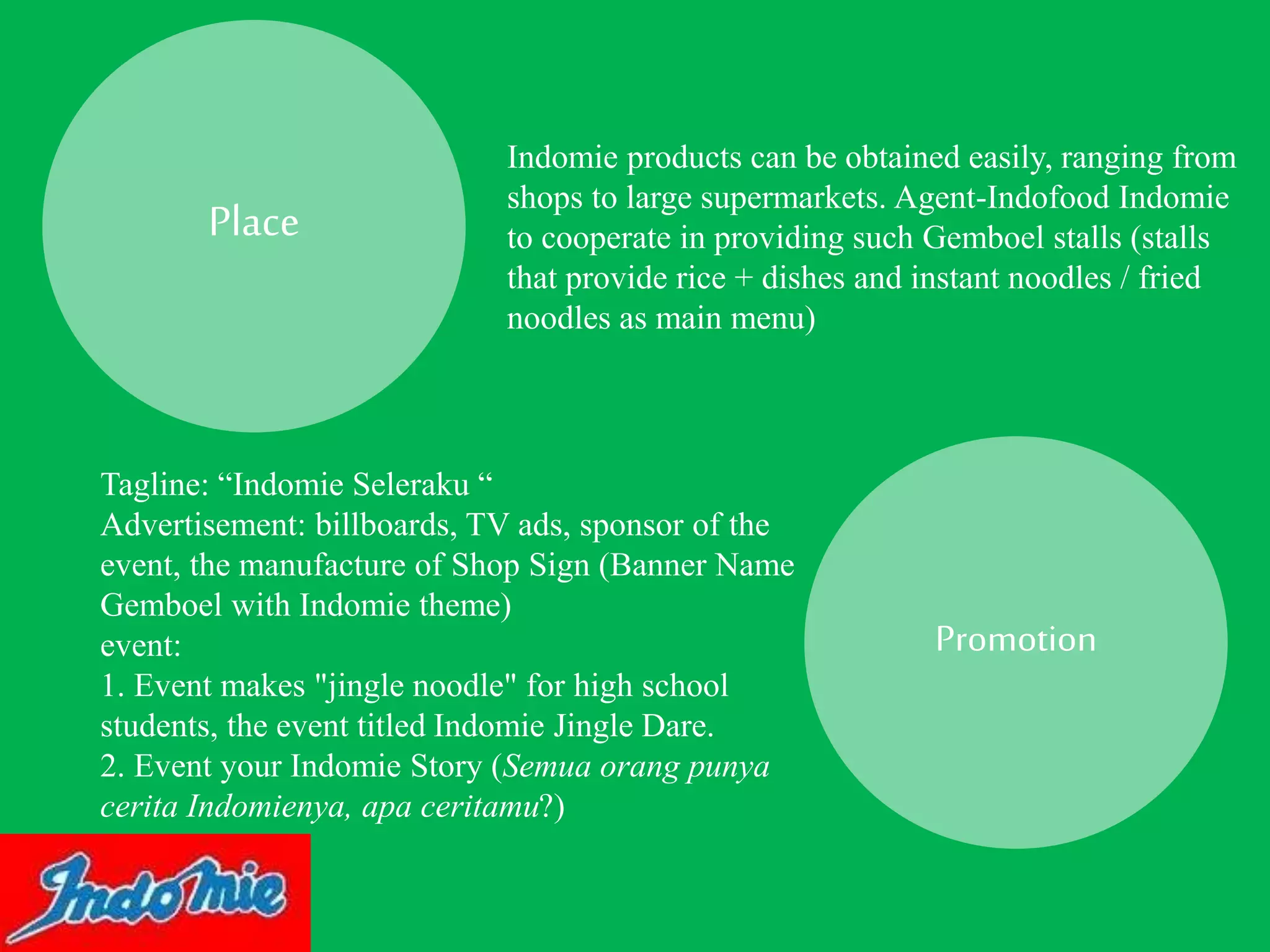 Business Presentation Of Indomie In English | PPTX