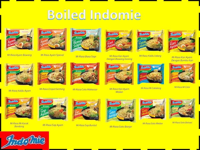 Business Presentation Of Indomie In English | PPTX | Grocery Shopping ...