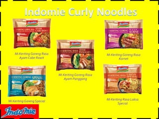 Business Presentation Of Indomie In English | PPTX