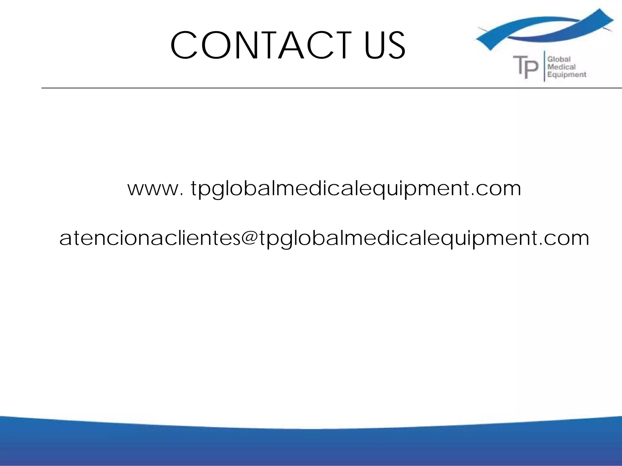 Business Presentation TP Global Medical Equipment | PDF