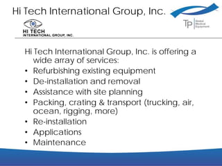 Business Presentation TP Global Medical Equipment | PDF