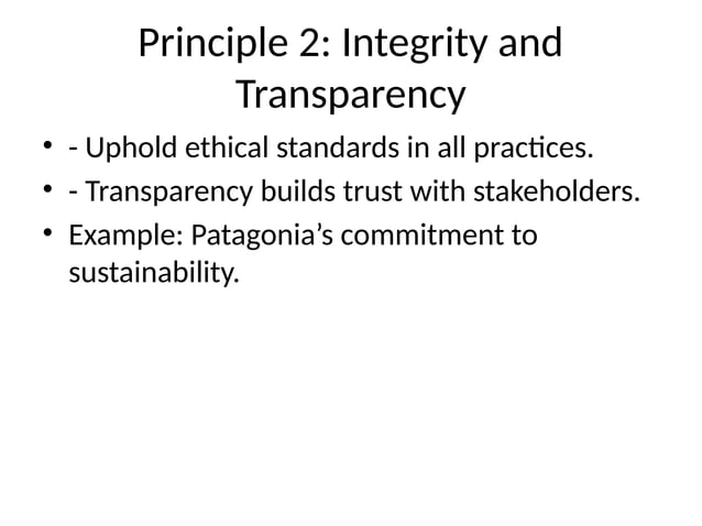 Business_Principles_Presentation - core principles | PPTX