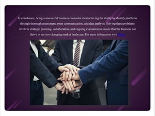 Ken Ketner - Business Problem Identification and Resolution. | PPT