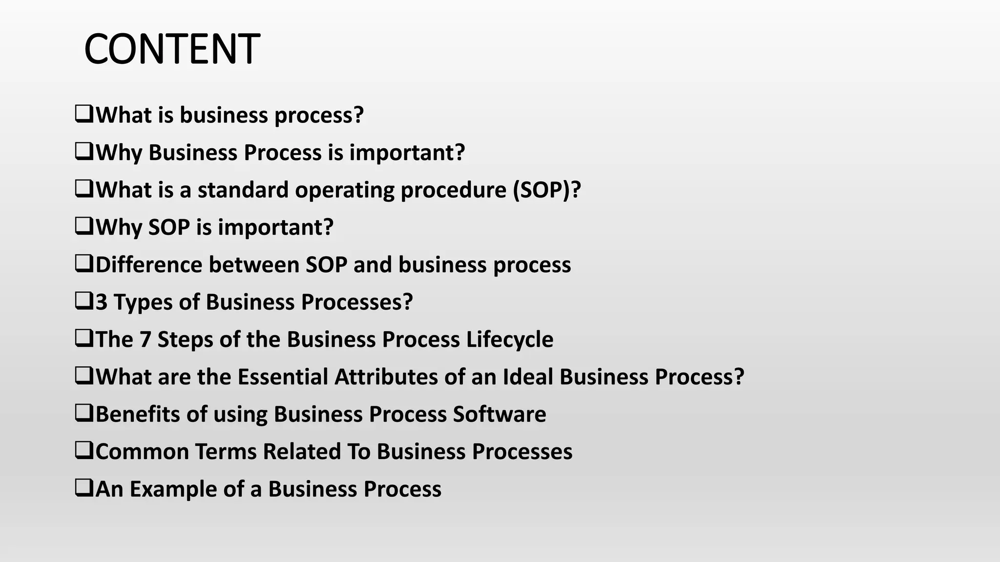 BUSINESS PROCESS.pptx | Business | Business and Finance