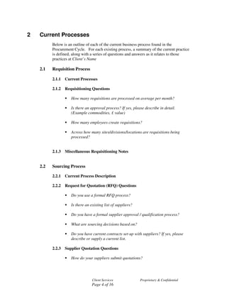 Business process analysis | PDF